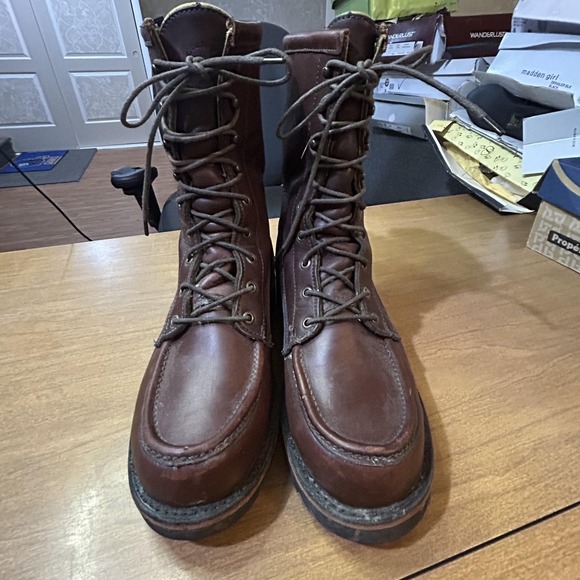 Filson | Shoes | Filson Boots Mens Size 95 2e Brown Leather Moc Toe ...